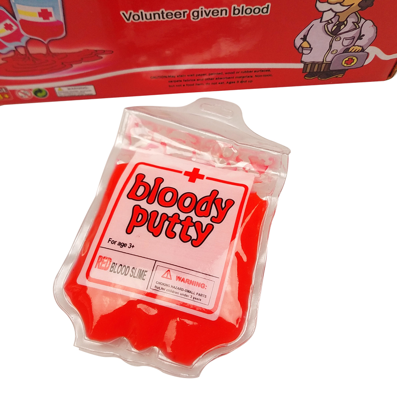 Blood Bag Slime Putty Toys (4) - TonySourcing