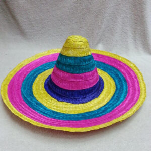 Woven Straw Rainbow Sombrero - Import From Manufacturer