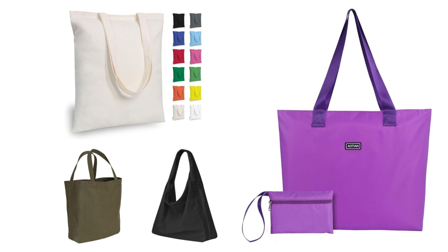 A Complete Buyer’s Guide to Tote Bags: Types, Materials, Sizes
